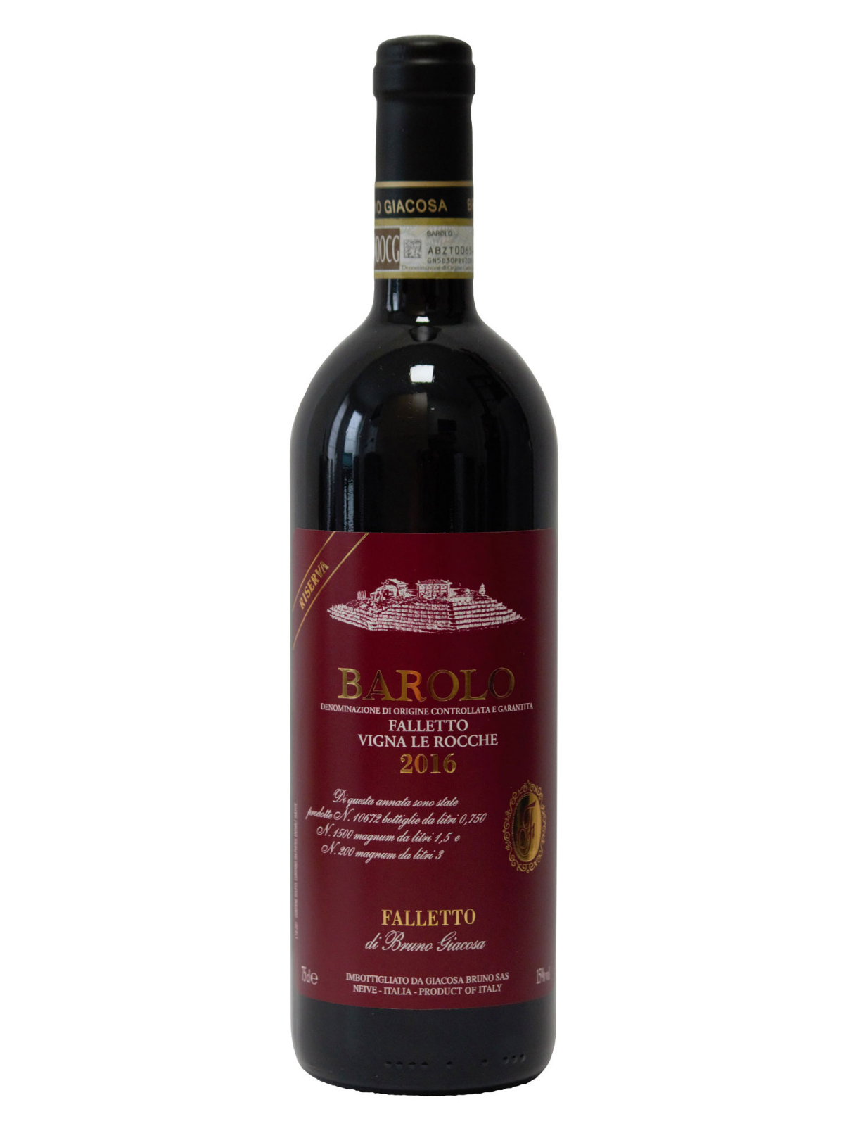Barolo Riserva Falletto Vigna Le Rocche Bruno Giacosa 2016 – Enoteca Corsi